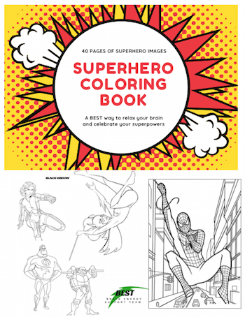 Art Ideas & Coloring Books | Brain Energy Support Team